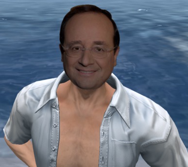 Second Life Marketplace - Francois Hollande mask