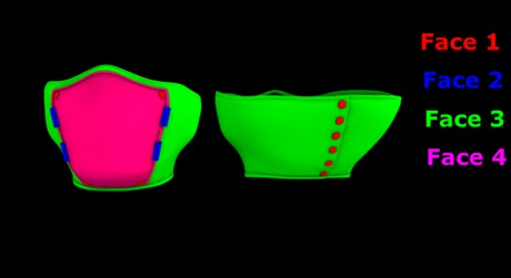 Second Life Marketplace - (UG) - Cypher Mask Set Male