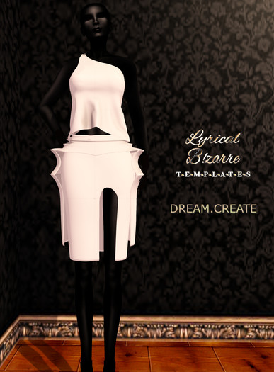 Second Life Marketplace - !Lyrical B!zarre Templates! - DEMO Selfie MESH FP