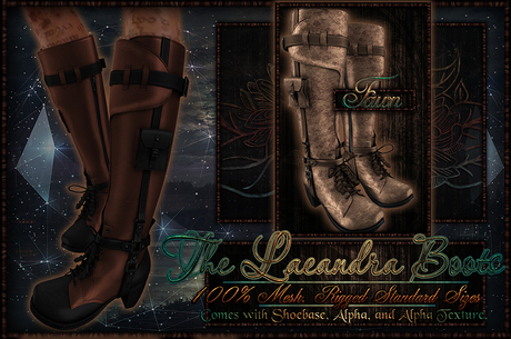 Second Life Marketplace - :[P]:- Laeandra Boots:// Faun
