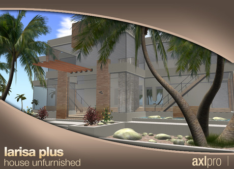 Second Life Marketplace - AXL pro box - Larisa Plus House Unfurnished