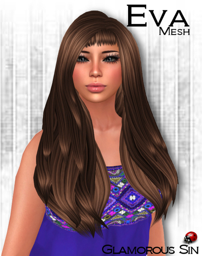 Second Life Marketplace - Glamorous Sin - Eva Hair - Lights