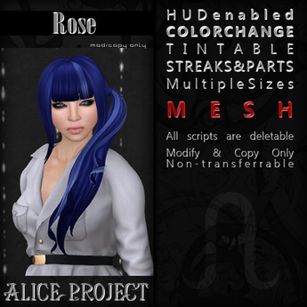 Second Life Marketplace - Alice Project - Rose - Colors