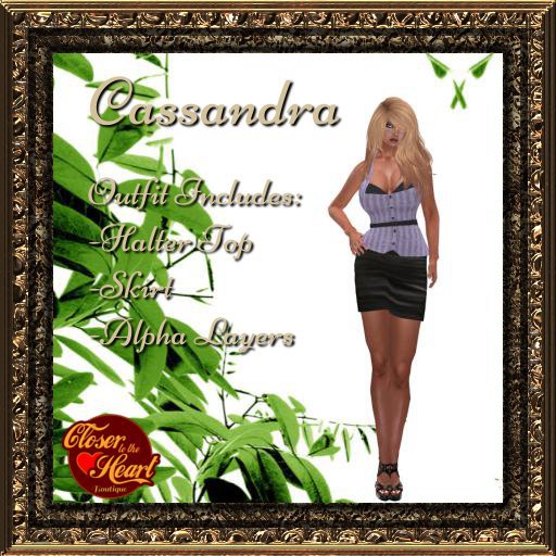 Second Life Marketplace - Cassandra Dress Outfit BOXED