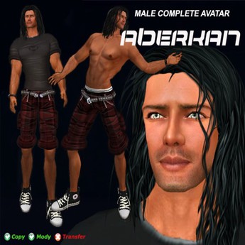 Second Life Marketplace - "PROMO"COMPLETE MALE AVATAR-ABERKAN