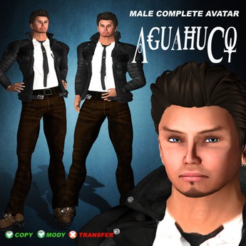 Second Life Marketplace - "PROMO"COMPLETE MALE AVATAR-AGUAHUCO