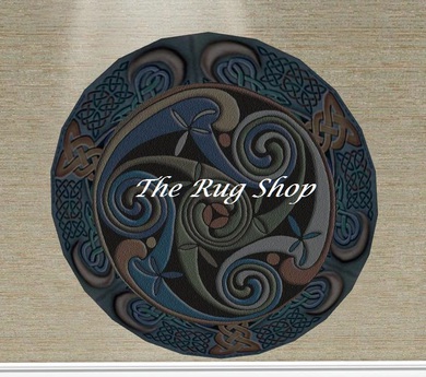 Second Life Marketplace - Celtic Tin round rug 5 [Celtic] [St. Patt]