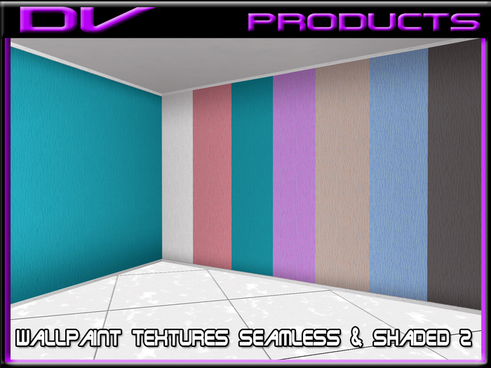 Second Life Marketplace - DV -Painted Wallpaint Textures Seamless ...