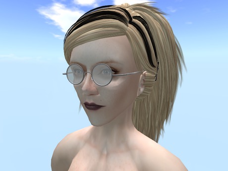 Second Life Marketplace - Eyeglasses, Wire Frame, Round.
