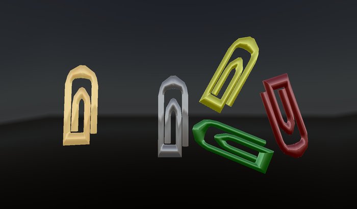 Second Life Marketplace - *Diesel Magic* paper clip sculpted prim