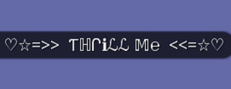Second Life Marketplace - Thrill Me - Gesture (with Sound)