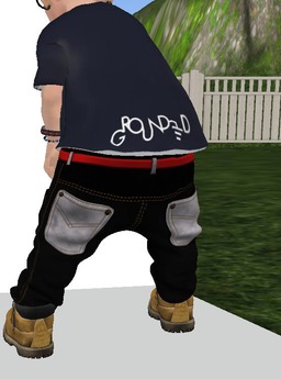 Second Life Marketplace - [GD] ThugBob tee-shirt only (TD) baby & kid