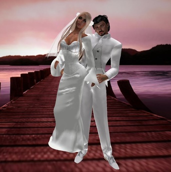 Second Life Marketplace - wedding futuristic tuxedo