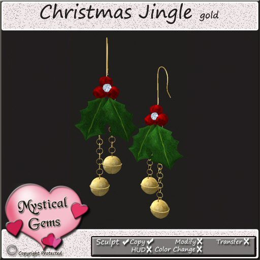 Second Life Marketplace - !MG-Christmas Jingle gold
