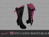 Second Life Marketplace - PENNY CANDY BOOTS BLACK - MargoC