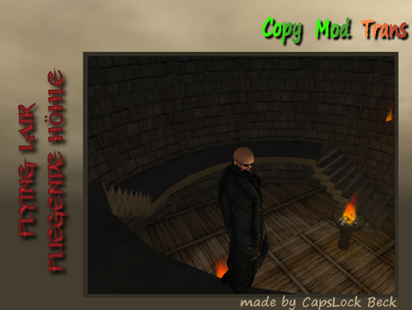 Second Life Marketplace - Flying lair small edition - Flying rock - Skybox