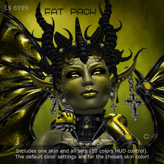Second Life Marketplace - Avatar Lilith "Solanum" - Fat Pack