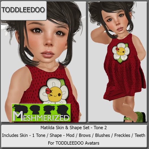 Second Life Marketplace - [MeshMerized] Matilda Skin & shape ...