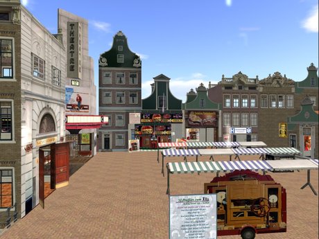 Second Life Marketplace - Dutch Canal House HERENHUIS1a (COPY version)