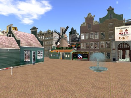 Second Life Marketplace - Dutch Canal House HERENHUIS4a (NO COPY version)