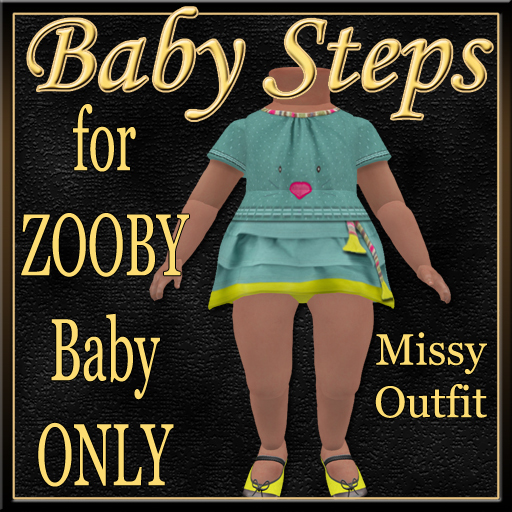 Second Life Marketplace - [for Zooby Babies ONLY] Baby Steps' "Missy ...