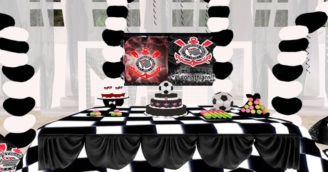 Second Life Marketplace - Kit Birthday Party Corinthians Time Theme ...