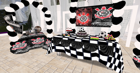 Second Life Marketplace - Kit Birthday Party Corinthians Time Theme ...