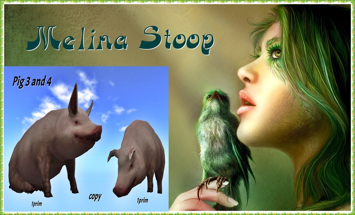 Second Life Marketplace - Pig 3 and 4( MP )