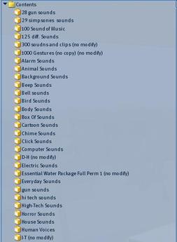 Second Life Marketplace - UPGRADE *** Mega Sound Pack - 5000 Sounds ...
