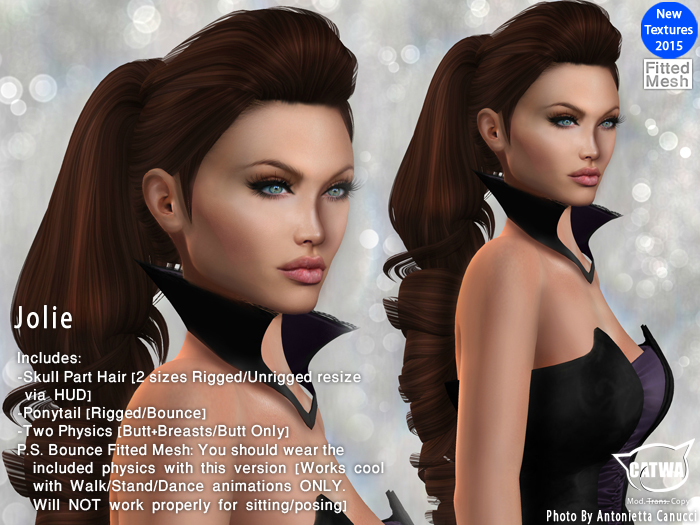Second Life Marketplace - CATWA HAIR Jolie [Demo]