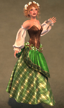 Second Life Marketplace - VINTAGE SALE! Irish Lass Outfit by Caverna ...