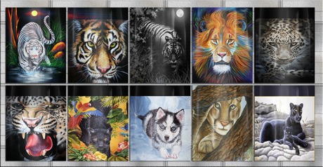 Second Life Marketplace - ηιηε ιηcн ηαιℓs - ѕℓιηĸ αρρℓιεяѕ - ⓗⓤⓓ animals