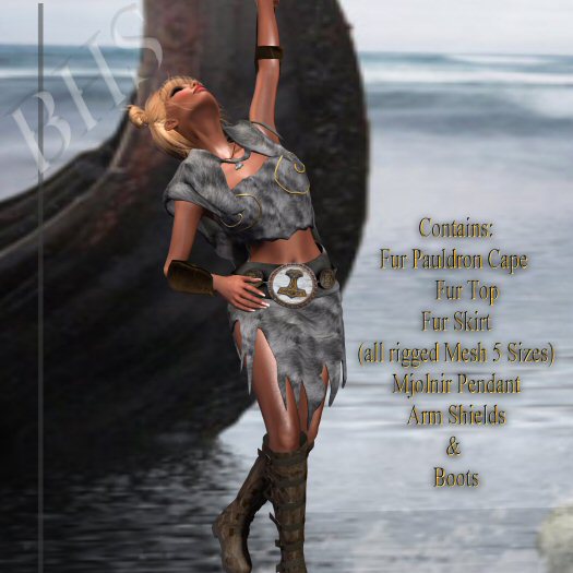Second Life Marketplace - BHS Mjolnirs Dottir Wolf