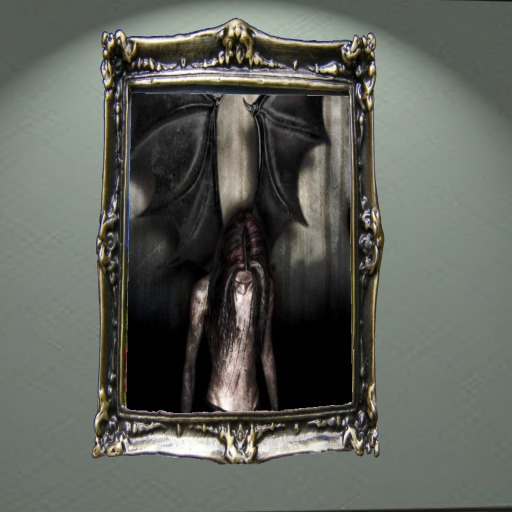 Second Life Marketplace - Portrait of a Vampire .. Wall Art