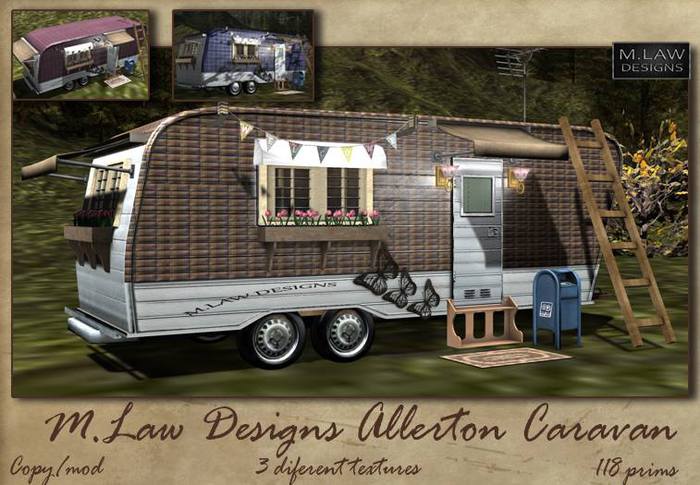 Second Life Marketplace - .:M.LAW:. Allerton Caravan BOX