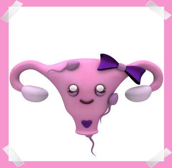 Second Life Marketplace - Full Perm MESH Cute Uterus / womb kit for ...
