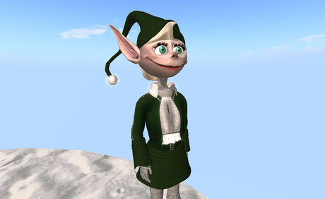 Second Life Marketplace - ~JD~ Christmas Elf Green Girl avatar