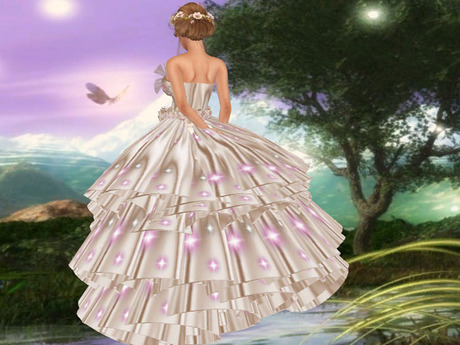 Second Life Marketplace - .: AVON'S :. Dress "Princess Leia ...