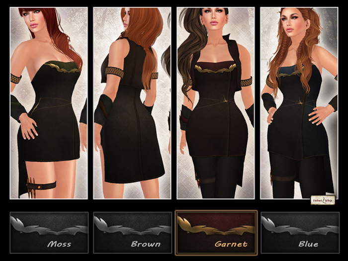 Second Life Marketplace - [V/W] Envoy in Garnet - Medieval Fantasy ...