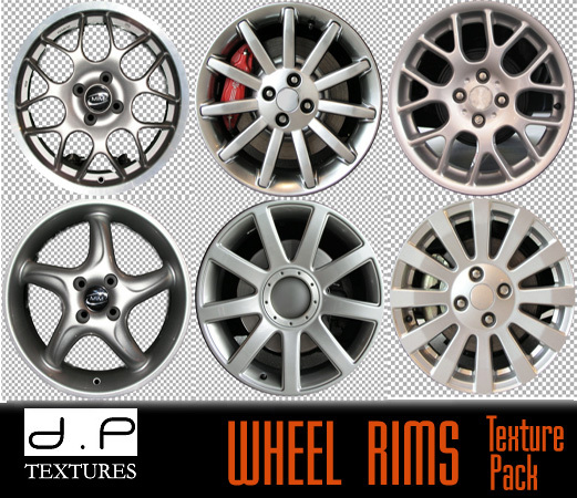 Second Life Marketplace - 8 Full Perm Wheel Rims Texture Pack - wheels ...