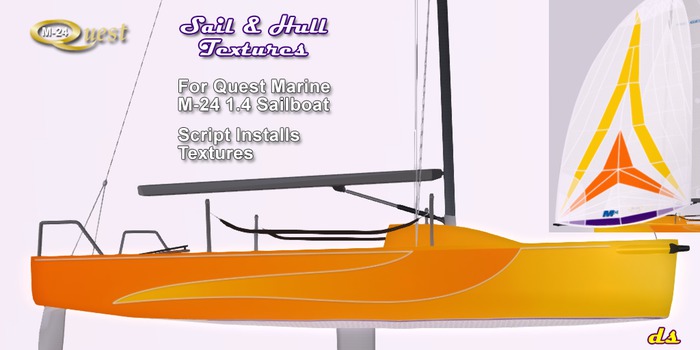 Second Life Marketplace - Quest M-24 Textures ~ Orange Yellow