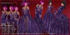 Second Life Marketplace - *DNR* Spider Queen & Princess Combo Set in Purple