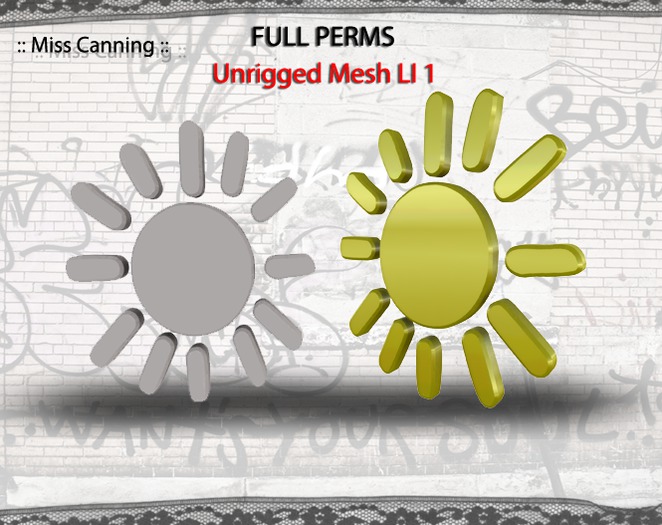 Second Life Marketplace - :: Miss Canning:: [ FULL PERM MESH SHAPE+MAP ...