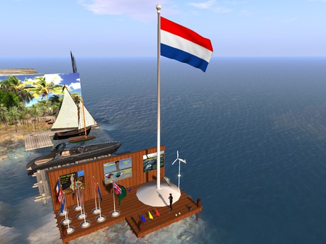 Second Life Marketplace - Scotland flag with rippling animation and ...