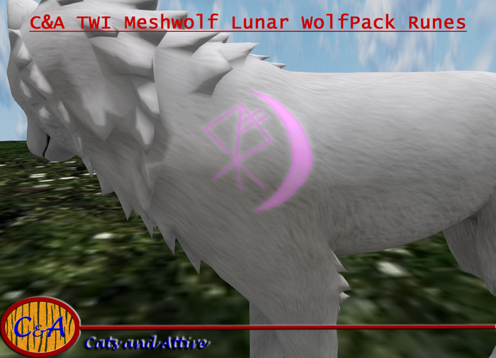 Second Life Marketplace - Lunar WolfPack Runes
