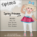 Second Life Marketplace - . tiptoes - Spring Princess - Pink/Blue