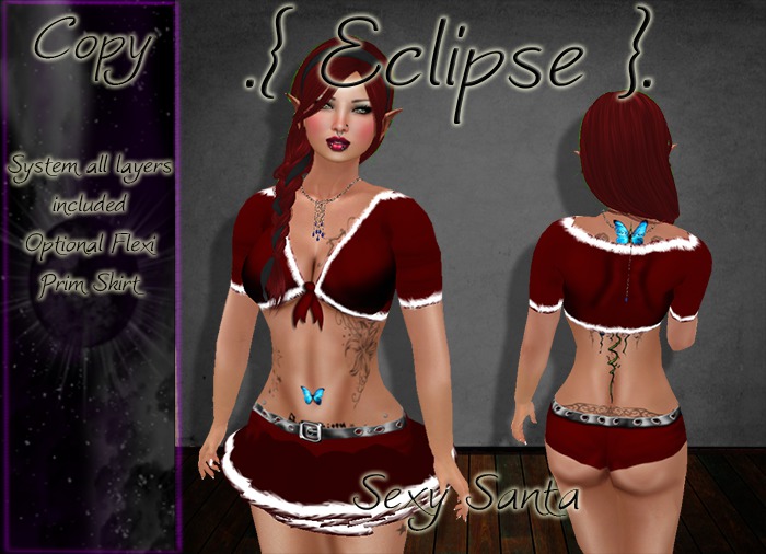 Second Life Marketplace { Eclipse } Sexy Santa