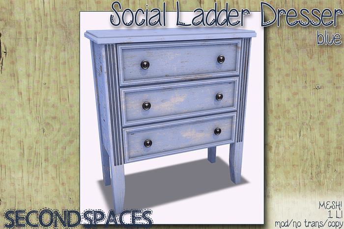 Second Life Marketplace - Second Spaces - Social Ladder - dresser ...