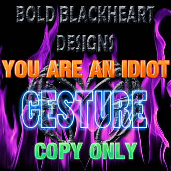 Second Life Marketplace - BBD - You are an idiot Gesture
