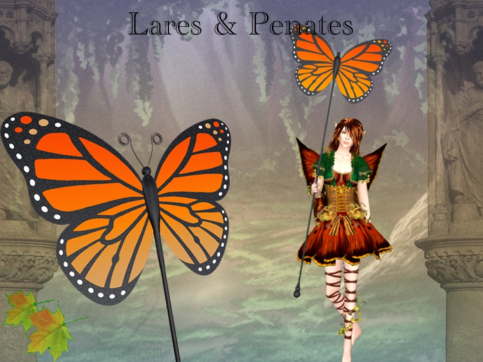 Second Life Marketplace - [L&P] Butterfly Staff